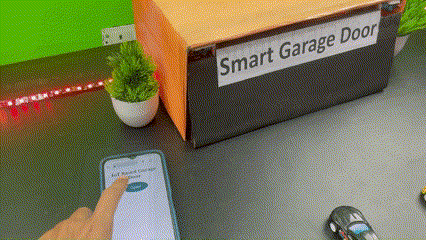 IoT based Smart Garage Door Opener using ESP32